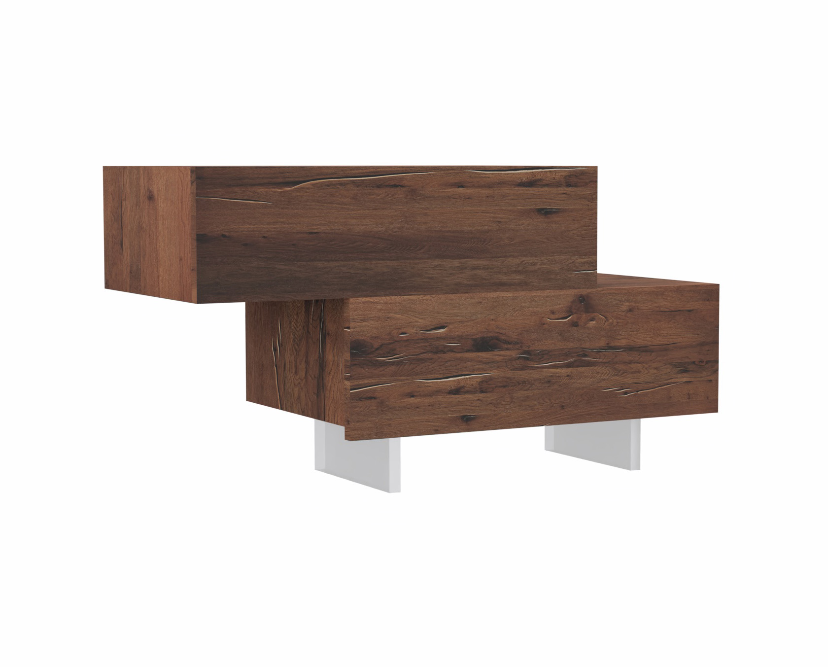 Letto comodino maxi double - Mobili di design italiano - Oliver B